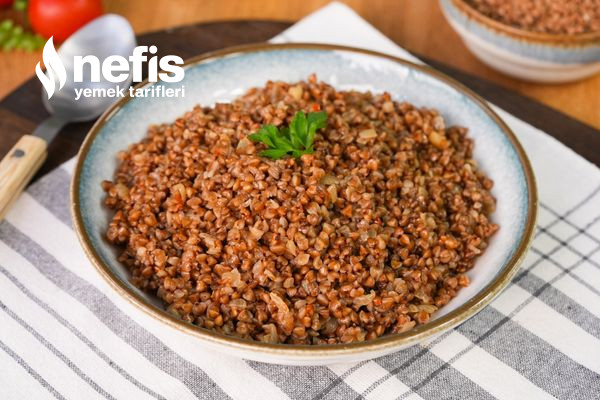 Karabuğday (Greçka) Pilavı - Nefis Yemek Tarifleri - #4440576