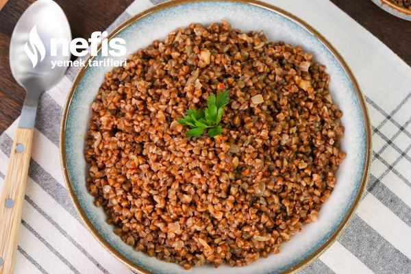 Karabuğday (Greçka) Pilavı - Nefis Yemek Tarifleri - #4440576