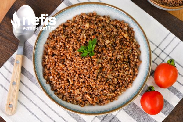 Karabuğday (Greçka) Pilavı - Nefis Yemek Tarifleri - #4440576