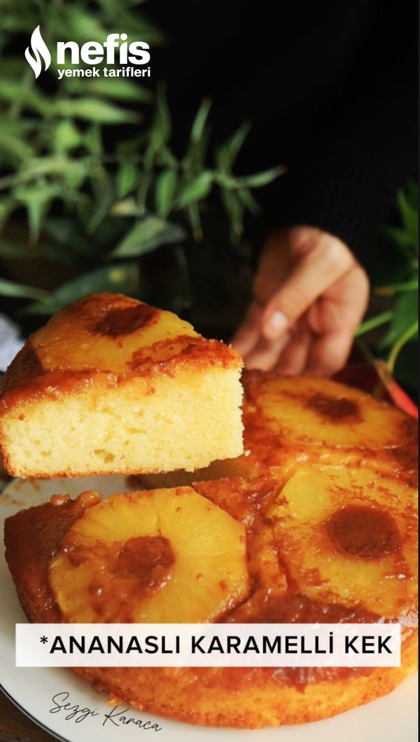 Ananaslı Kek (Videolu) - Nefis Yemek Tarifleri