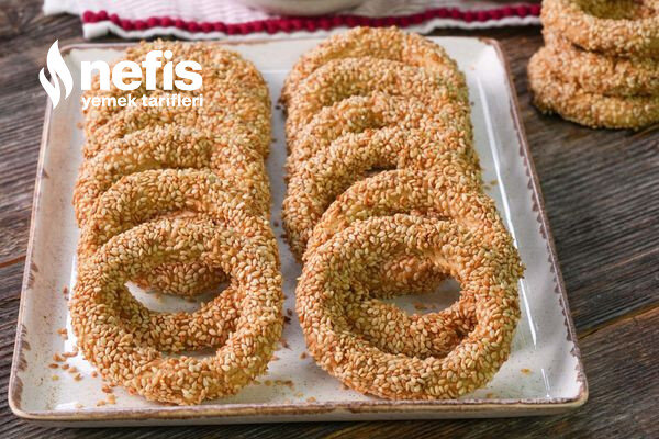 Susamlı Simit Kurabiye (Videolu) - Nefis Yemek Tarifleri
