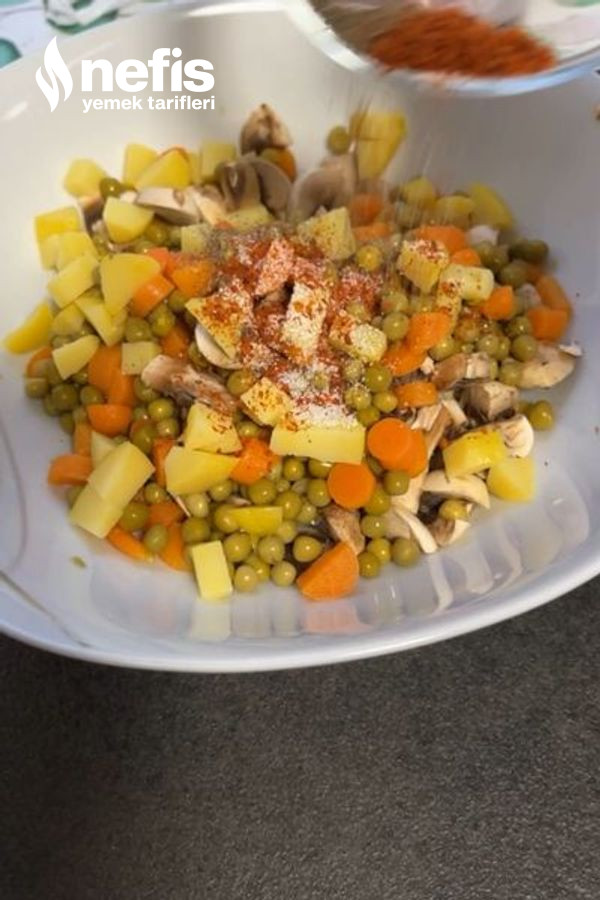 Sebzeli Tavuk Sarma - Nefis Yemek Tarifleri - #11983509