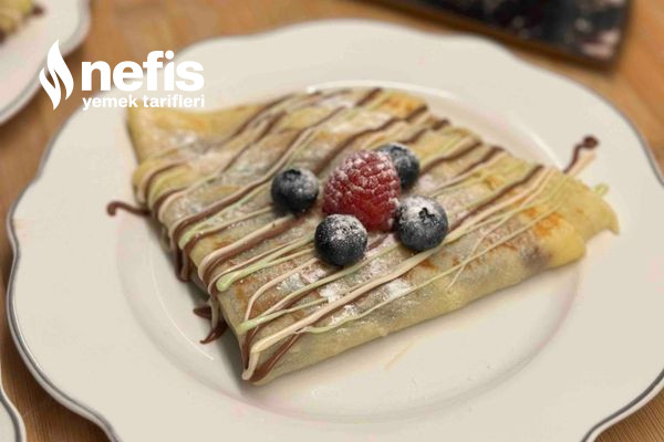 Ispanaklı Krep - Nefis Yemek Tarifleri