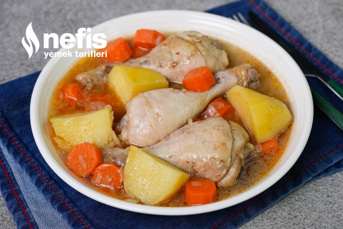 Patatesli Tavuk Haşlama Yemeği - Nefis Yemek Tarifleri