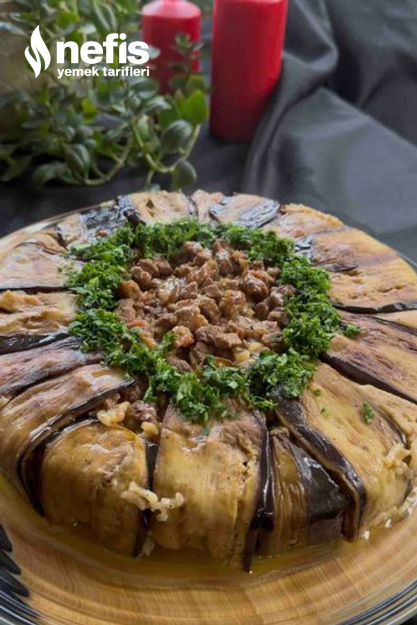 Çok Lezzetli Bir Ana Yemek / Patlıcanlı Perde Pilavı - Nefis Yemek ...