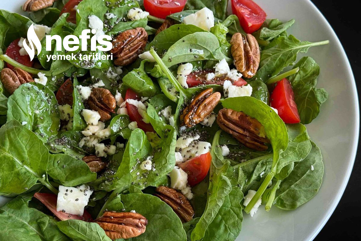 Ezine Peynirli Roka Salatası - Nefis Yemek Tarifleri
