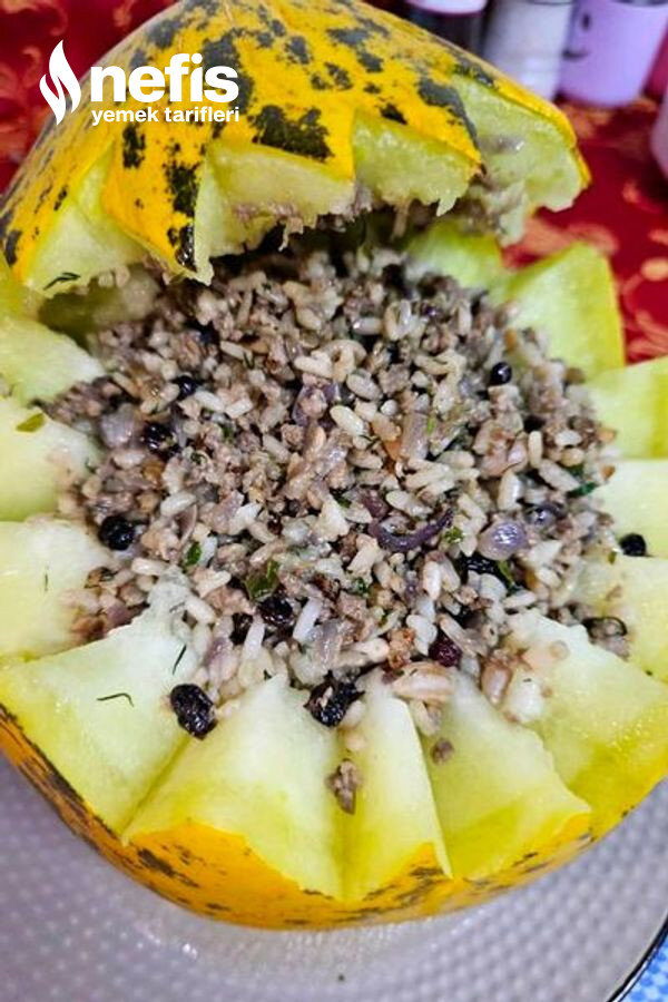 Osmanlı Kavun Dolması - Nefis Yemek Tarifleri