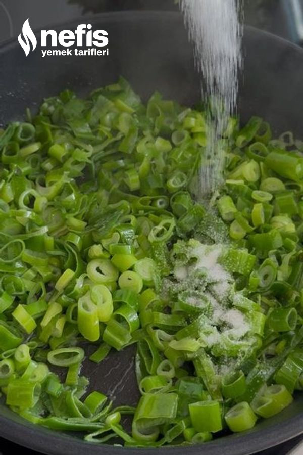 Sütlü Taze Soğan Kavurması - Nefis Yemek Tarifleri