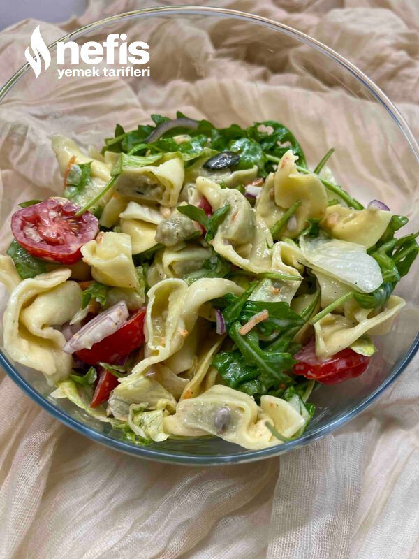 Tatlı Hardal Soslu Tortellini Salatası - Nefis Yemek Tarifleri