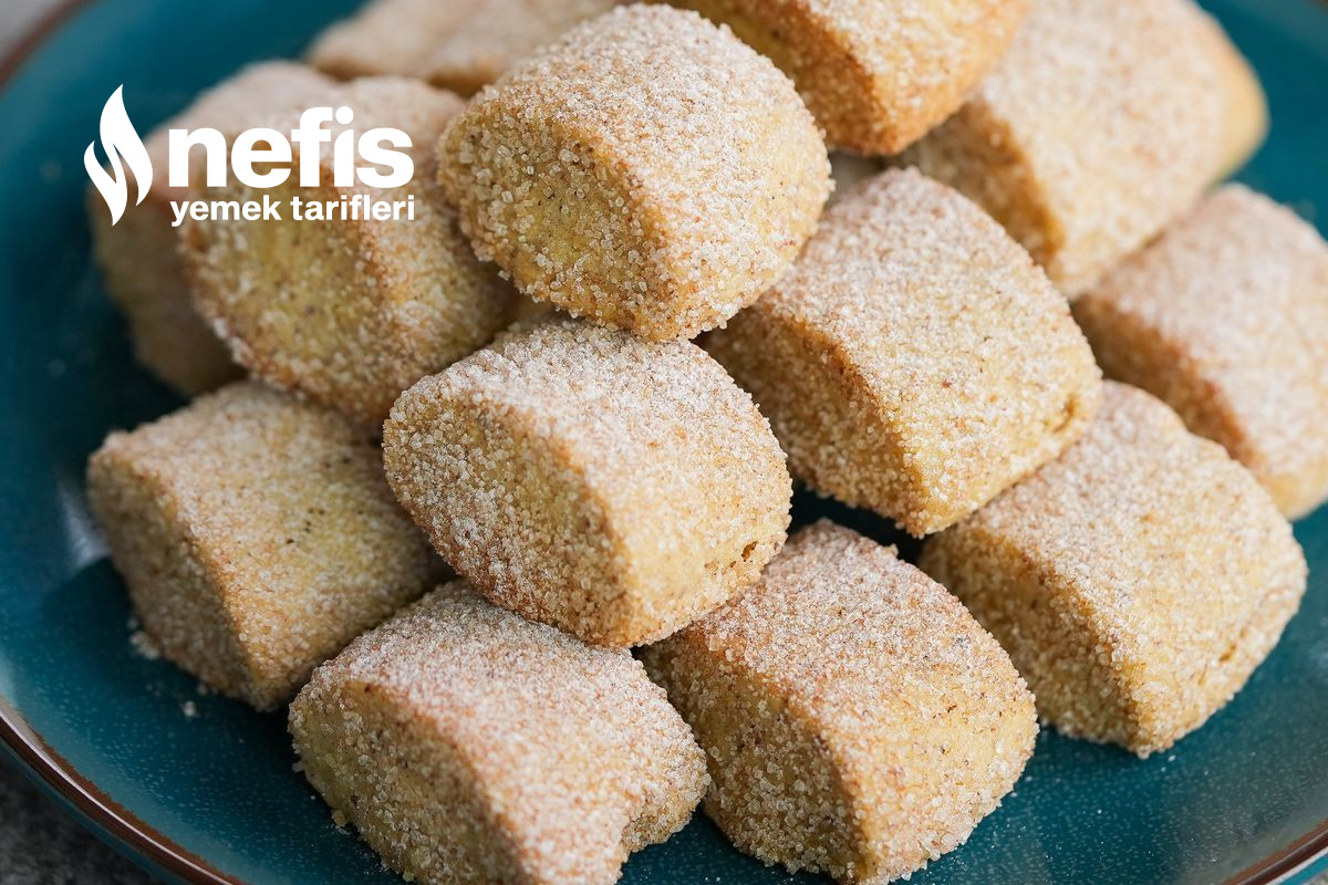 Badem Unlu Kurabiye - Nefis Yemek Tarifleri
