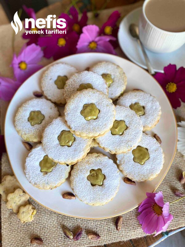 Fıstıklı Sable Kurabiye - Nefis Yemek Tarifleri