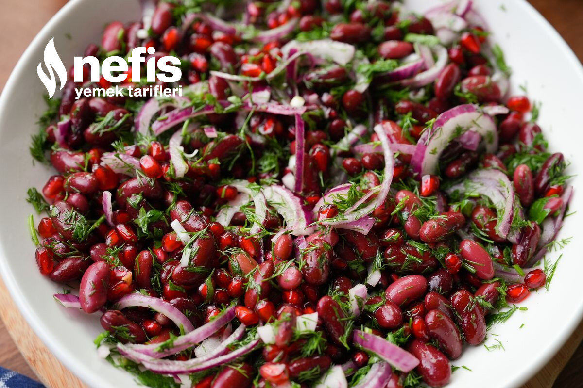 Narlı Meksika Fasulyesi Salatası - Nefis Yemek Tarifleri