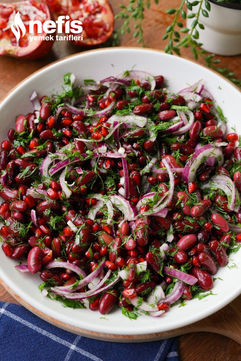 Narlı Meksika Fasulyesi Salatası - Nefis Yemek Tarifleri