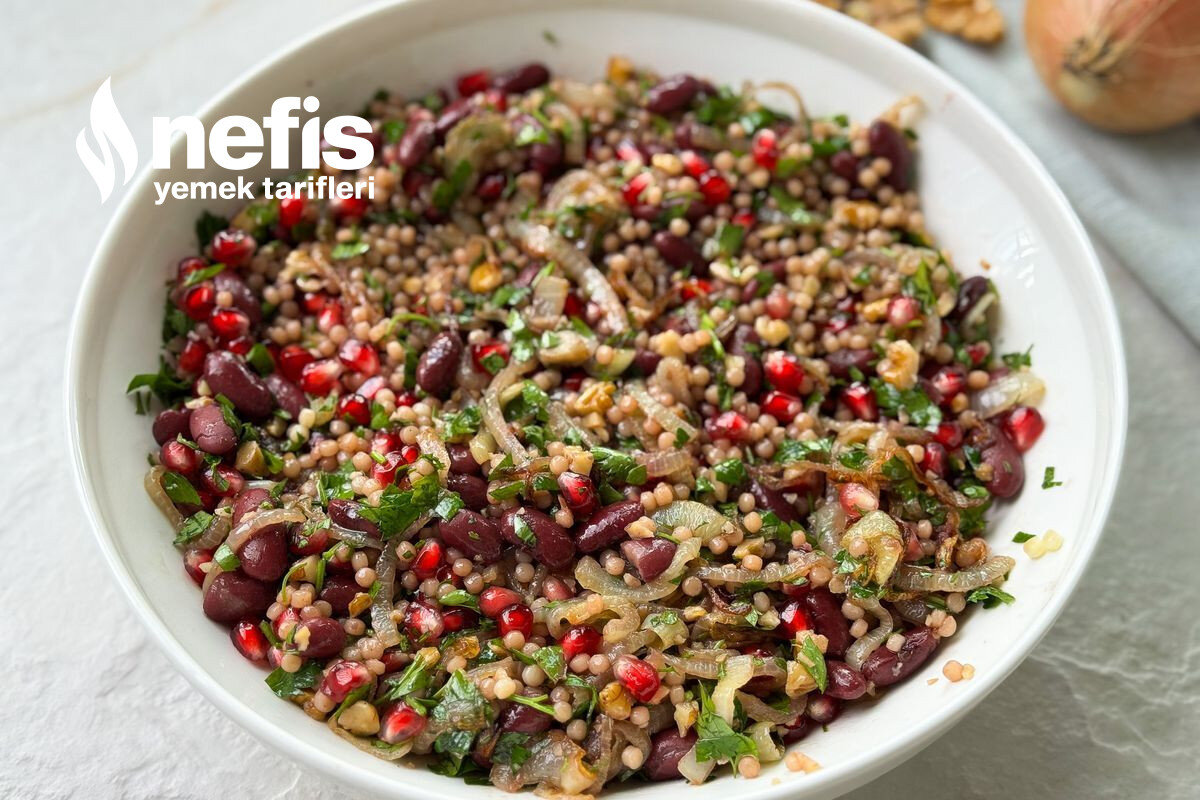 Meksika Fasulyeli Kuskus Salatası - Nefis Yemek Tarifleri