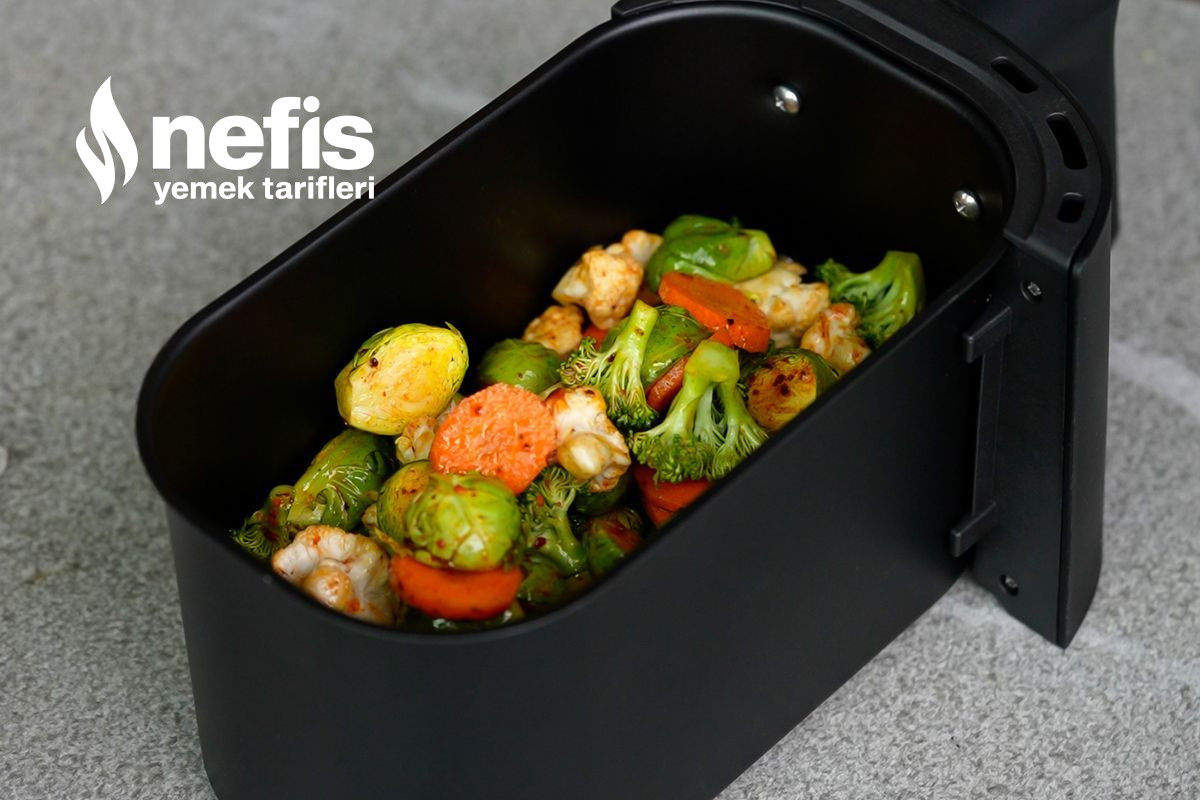 Airfryer’da Tarçınlı Rulo – Sebze Salatası -Tavuk Fajita - Nefis Yemek ...