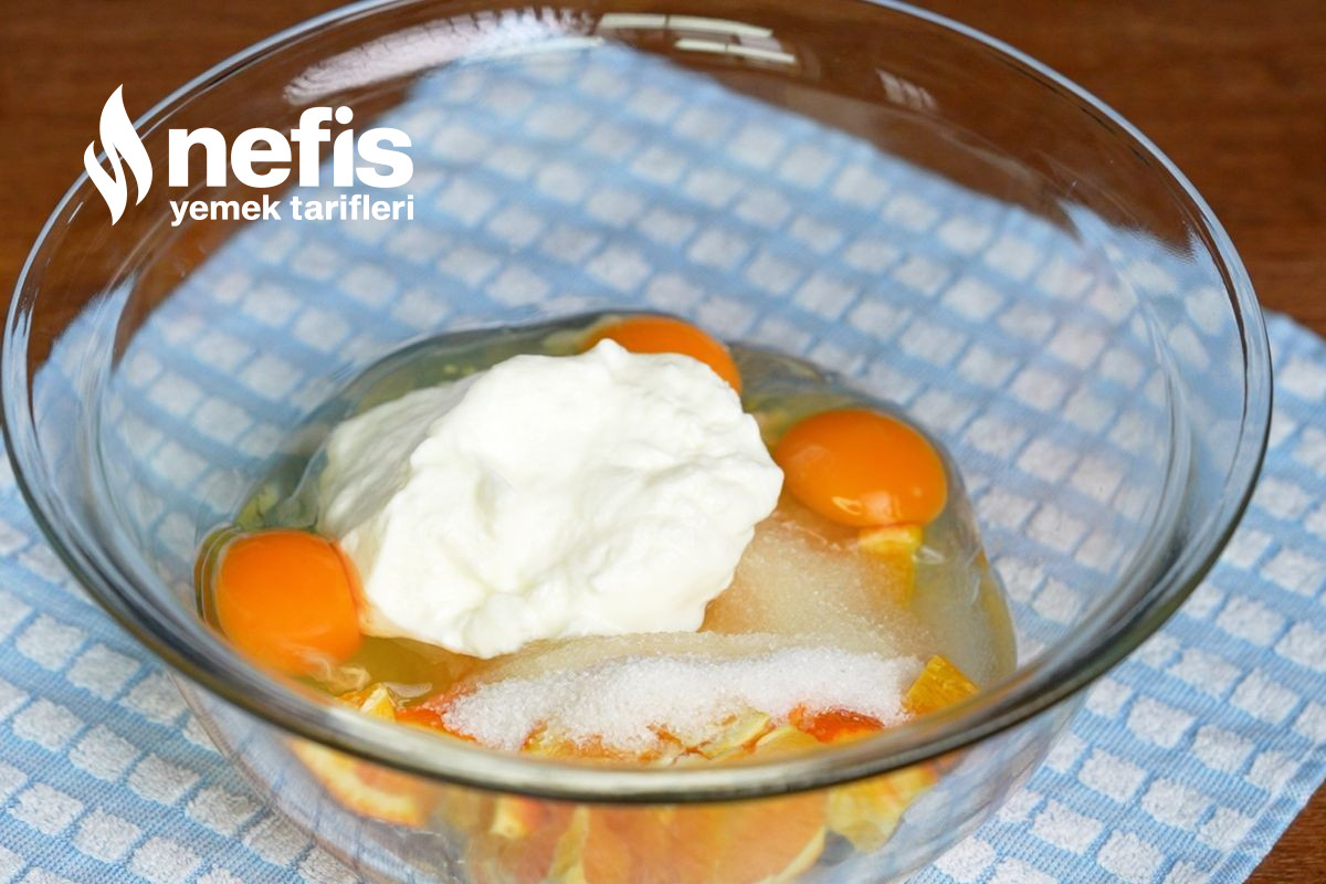 1 Portakal ile Blenderda Revani - Nefis Yemek Tarifleri