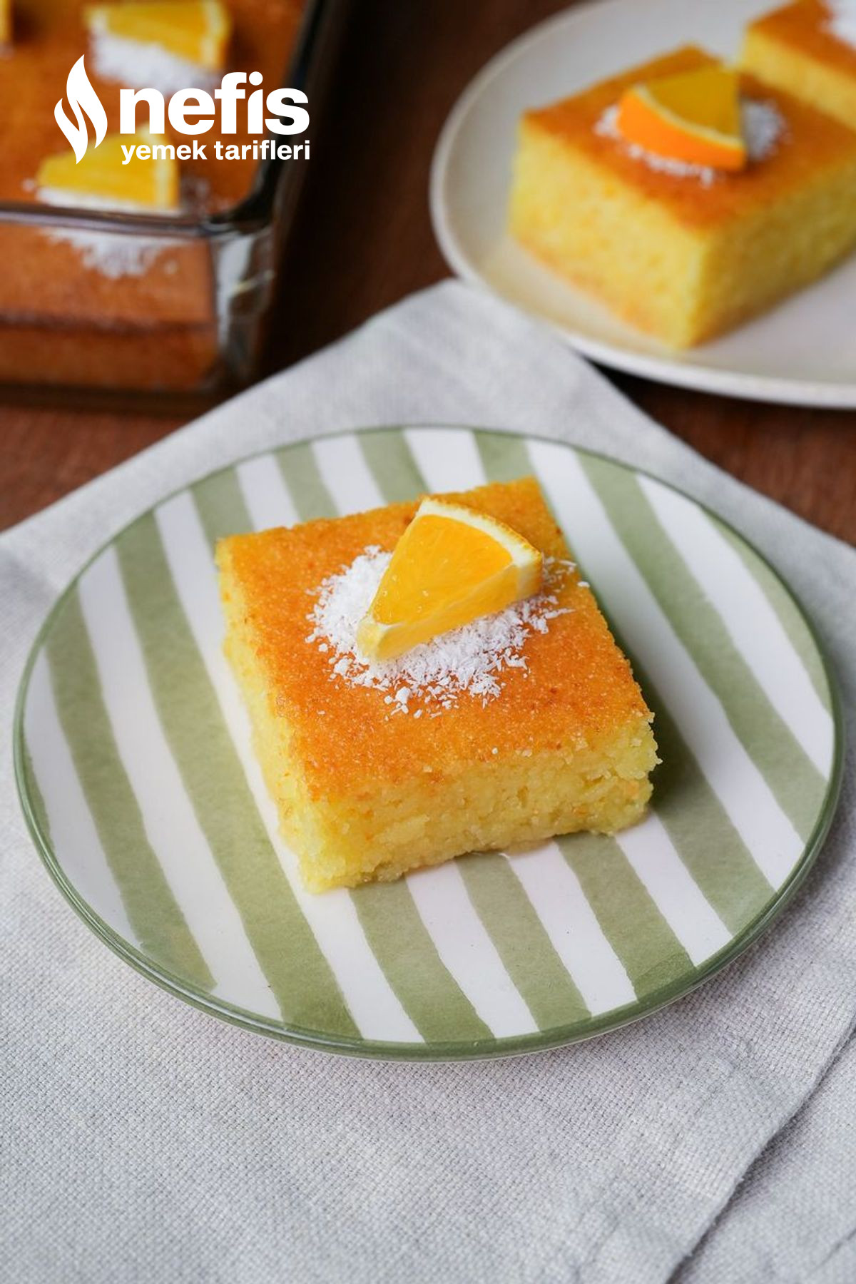 1 Portakal ile Blenderda Revani - Nefis Yemek Tarifleri