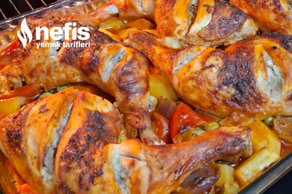 Sebzeli Piliç Roti - Nefis Yemek Tarifleri