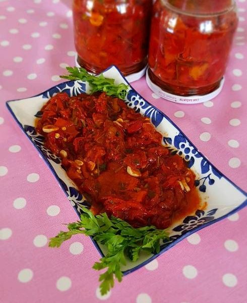 Köz Biberli Kahvaltılık Sos - Nefis Yemek Tarifleri