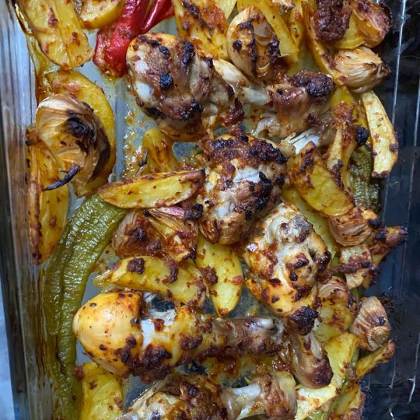 Fırında Tavuk But - Nefis Yemek Tarifleri