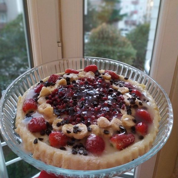 Süper Bir Tat Meyveli Tart - Nefis Yemek Tarifleri