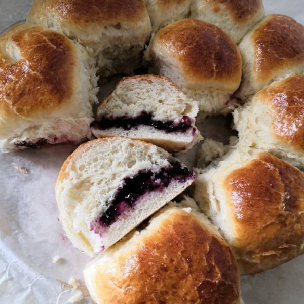 Reçelli Tatlı Ekmek (Buchteln Mit Marmeladenfüllung) - Nefis Yemek ...