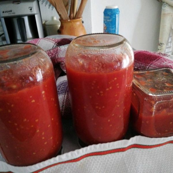Kışlık Konserve Domates Sosu Yapımı - Nefis Yemek Tarifleri