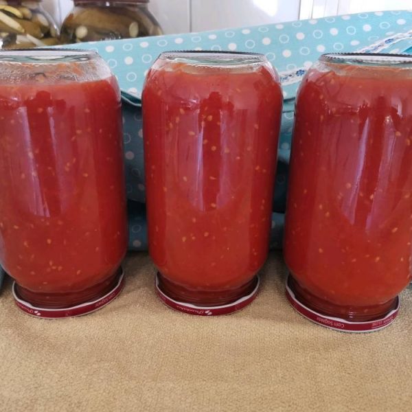 Kışlık Konserve Domates Sosu Yapımı - Nefis Yemek Tarifleri