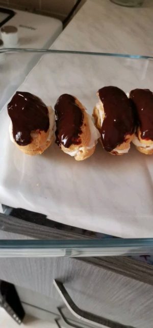 Ekler Pasta (Orjinal Pastane Tadında) - Nefis Yemek Tarifleri