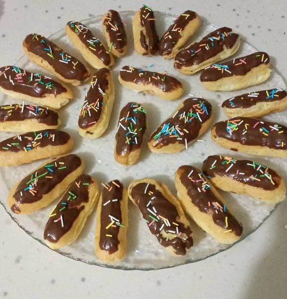 Pastane Usulü Ekler Pasta - Nefis Yemek Tarifleri