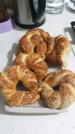 Pekmezli Simit Tarifi - Nefis Yemek Tarifleri