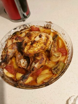 Fırında Tüm Tavuk - Nefis Yemek Tarifleri - #4402990