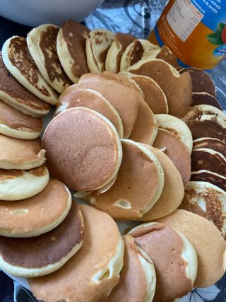 2 Kişilik Pankek (Tam Ölçülü Pamuk Pankek Tarifi) - Nefis Yemek Tarifleri