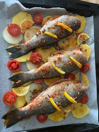 Fırında Levrek - Nefis Yemek Tarifleri - #6619167